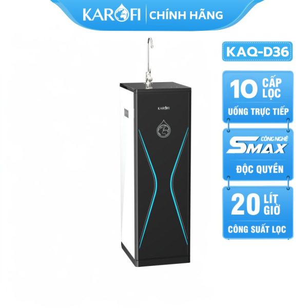 Máy lọc nước Karofi KAQ-D36 S - Karofi Chính Hãng - Nuocngon.com